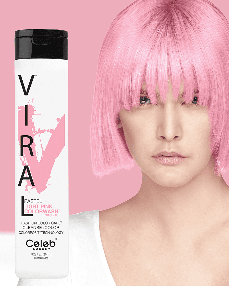 Celeb Luxury Viral Colorwash Pastel Light Pink — Han's Beauty Stor