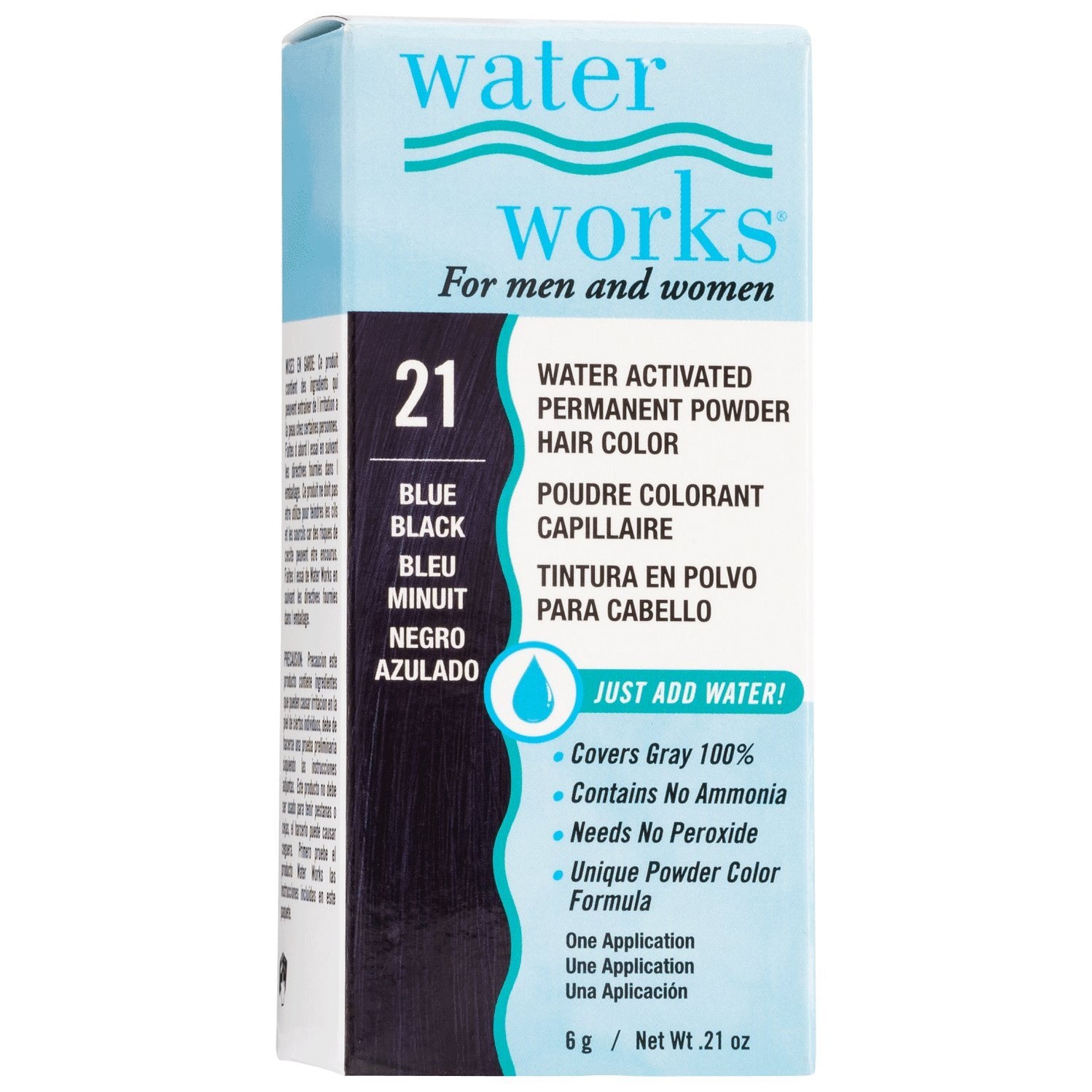 Water Works Water Activated Permanent Hair Color — Han's Beauty Stor